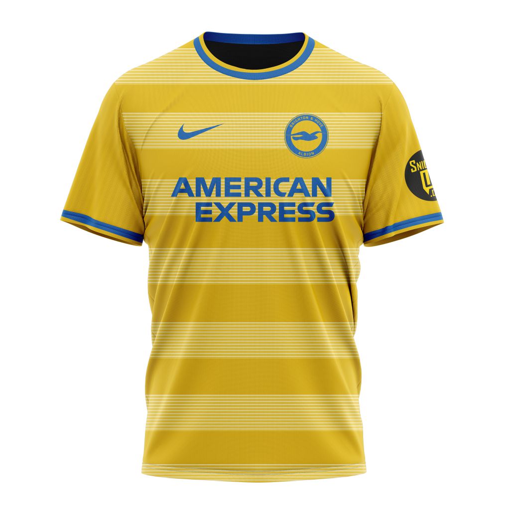 EPL Brighton F.C Personalized Kits Away 2024/2025 – Dulcie Shop